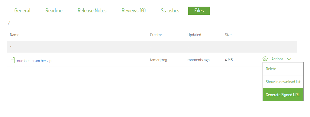 使用Bintray UI创建签名URL | JFrog - 2022年世界杯赛程时间表