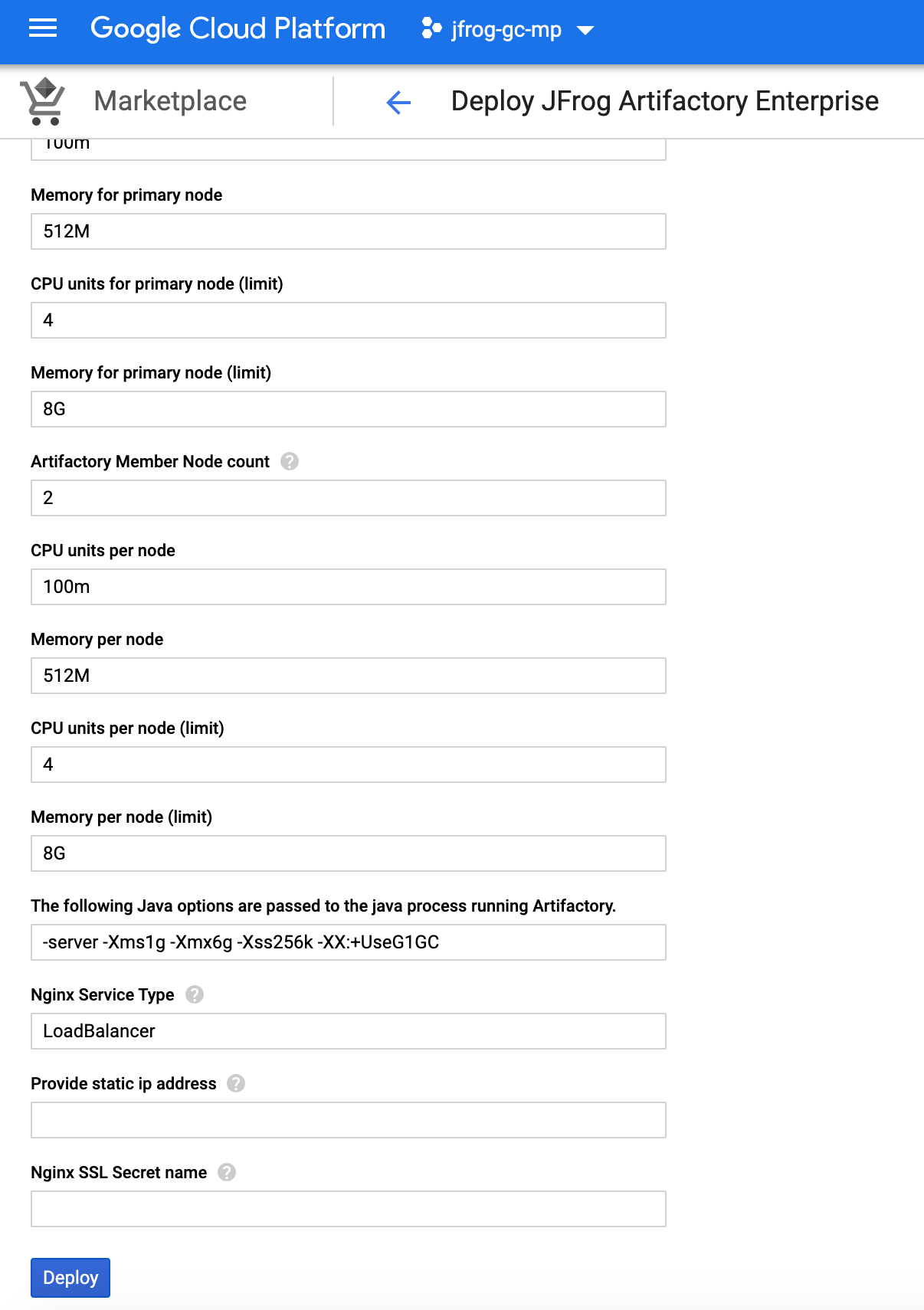 如何在GCP的GKE上安装JFrog可用Artifactory - 2022年世界杯赛程时间表