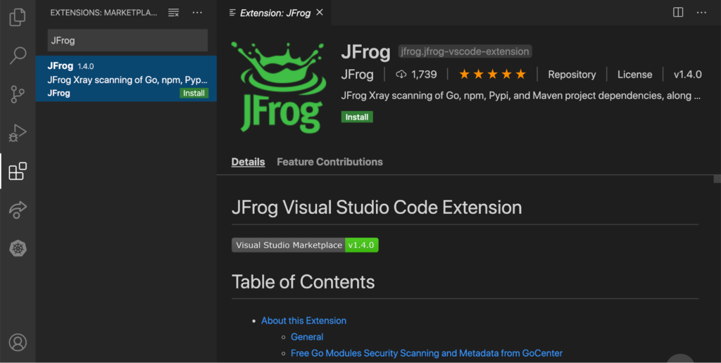在VS Code IDE | JFrog中使用Golang Shift左移安全 - 2022年世界杯赛程时间表